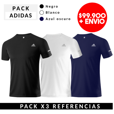 PACK X3 BASICOS ADIDAS HOMBRE – Altrezza Store